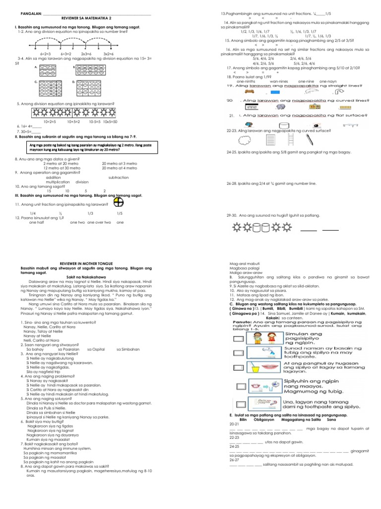 Q3 - REVIEWER All Subjects PDF | PDF