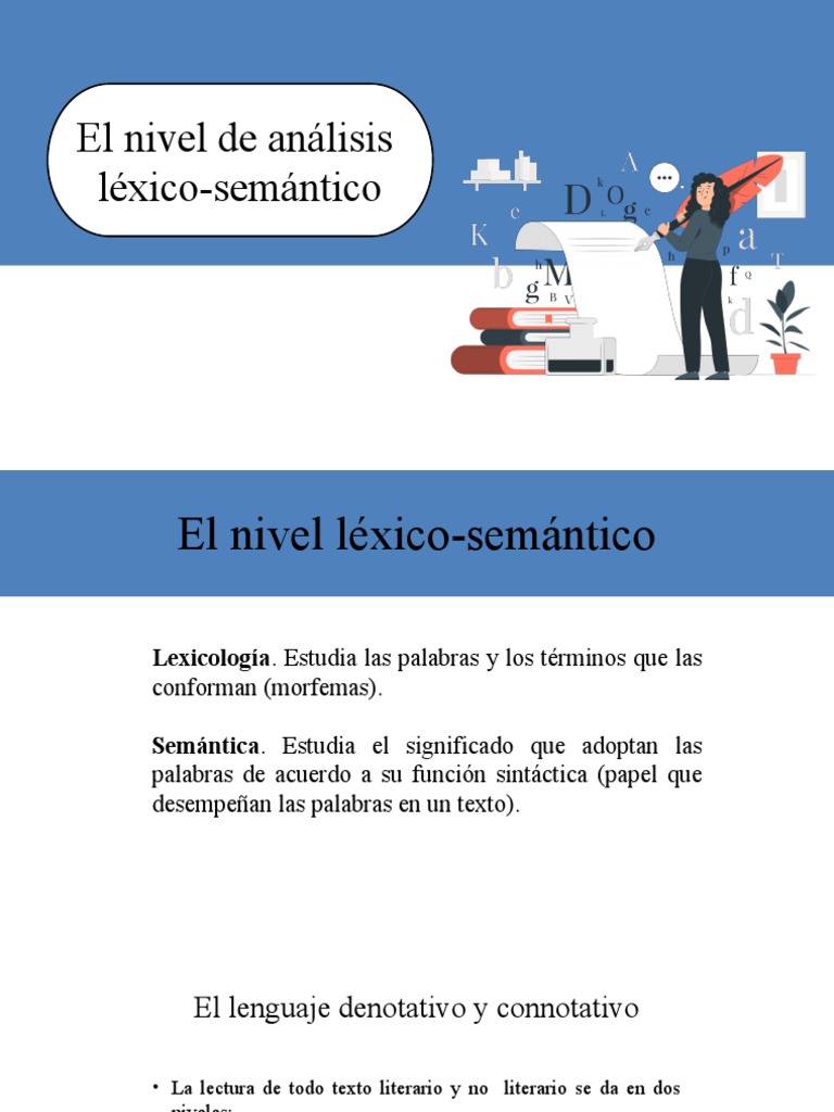 4. Análisis del texto lírico-Nivel léxico-semántico y figuras retóricas ...