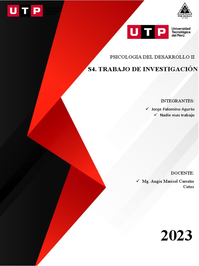 TA1 Psicologia Del Desarrollo II | PDF | Sicología | Experiencia