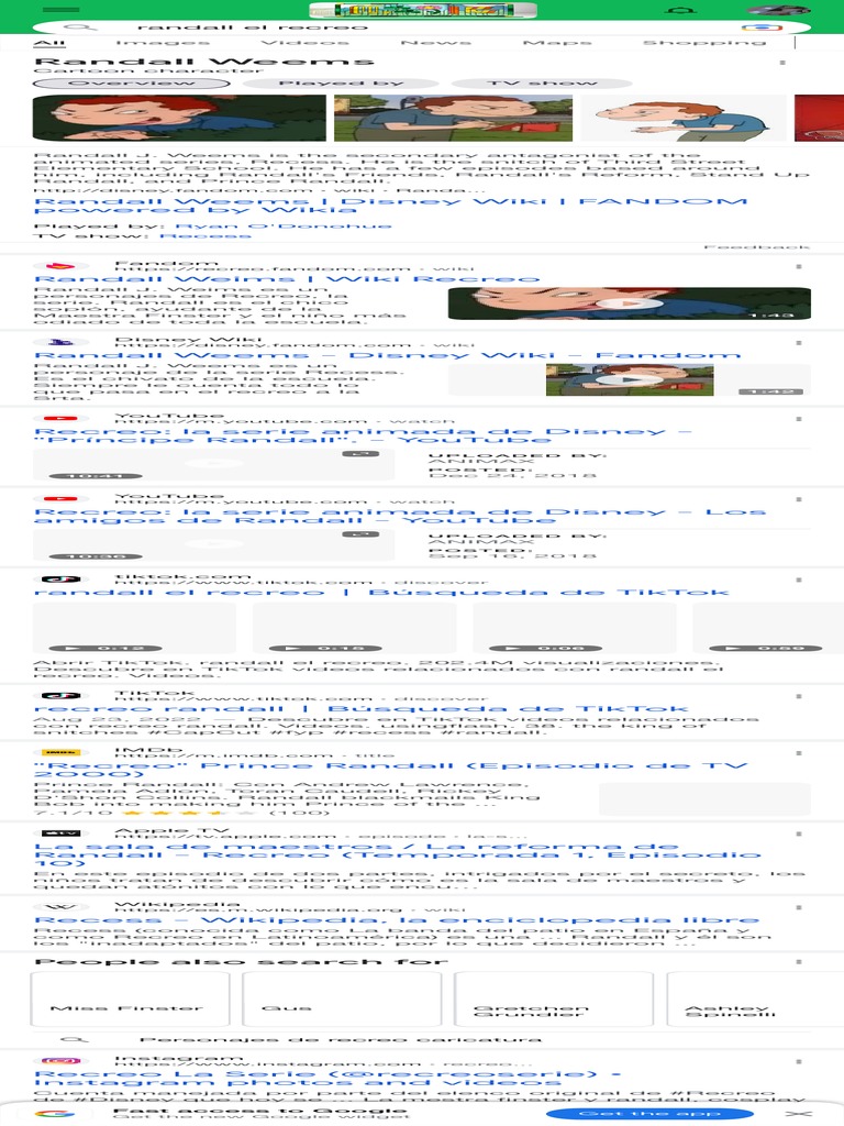 Randall El Recreo - Google Search PDF | PDF | La compañía Walt Disney