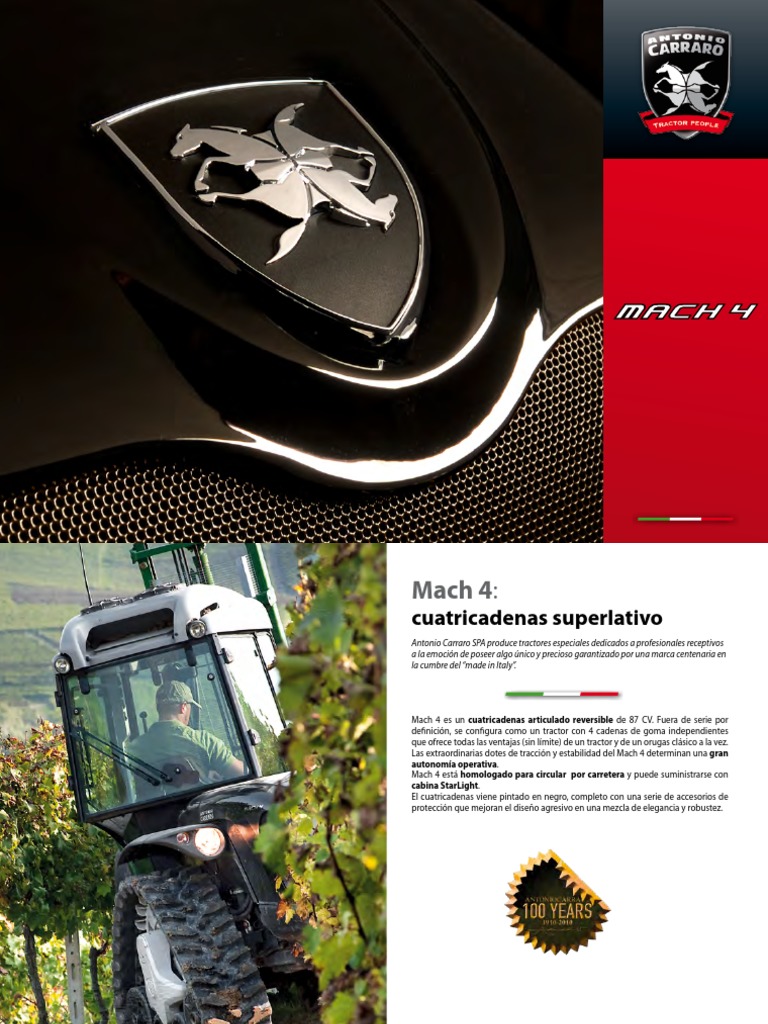 Mach 4 2 PDF | PDF | Tractor | Eje
