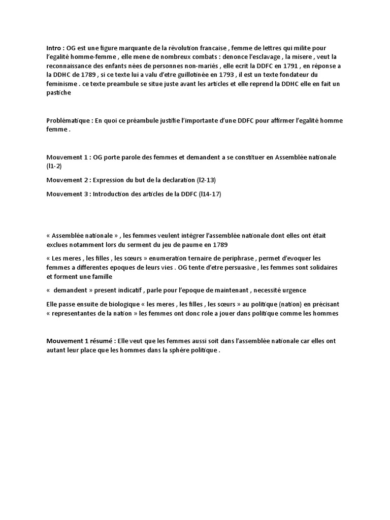 Préambule OG ET 2 | PDF