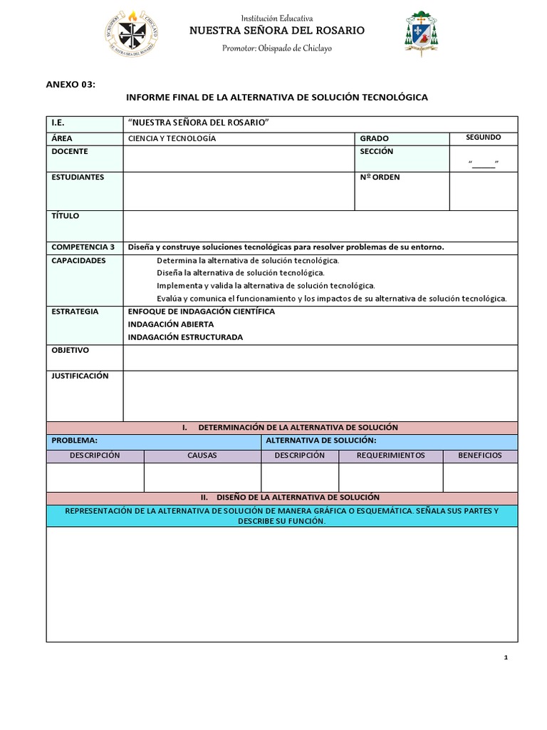 Anexo N°03 | PDF