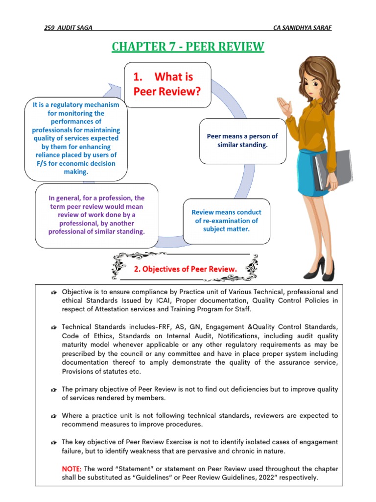 Chapter-7. Peer Review | PDF | Audit | Accounting Chapter-7. Peer Review | PDF | Audit | Accounting