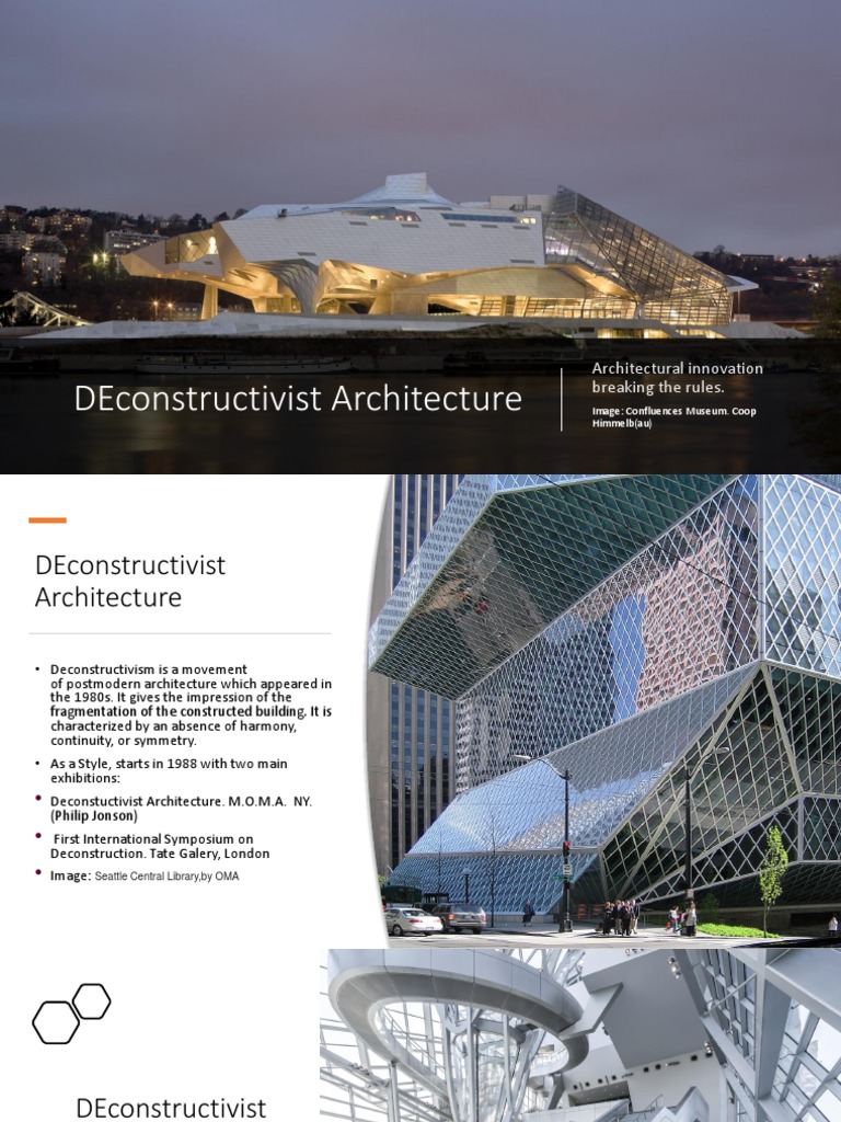 DEconstructivist Architecture | PDF | Style | The Arts