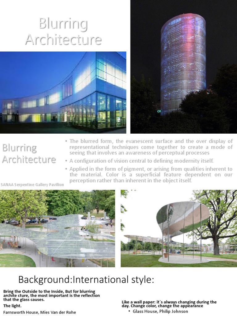 Blurring Architecture | Download Free PDF | Optics | Electromagnetic ...