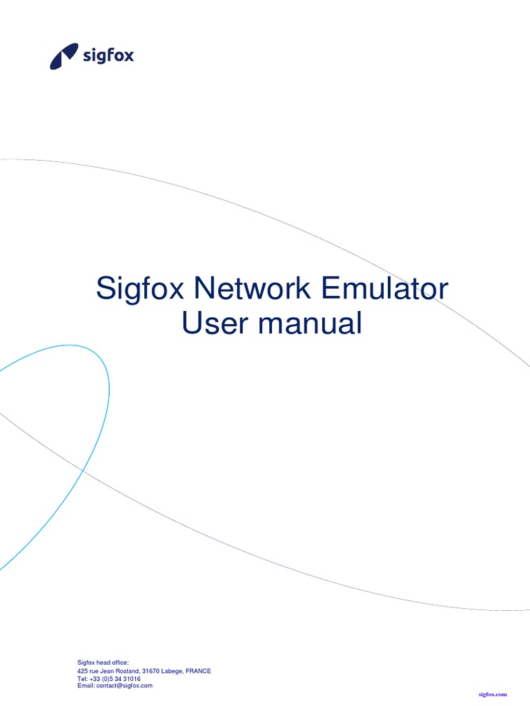 Sigfox Network Emulator Guide Pdf Hypertext Transfer Protocol