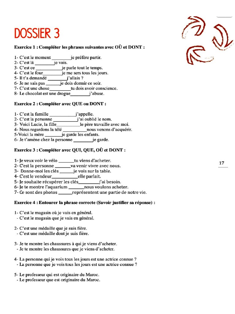 Dossier 3 Niveau A2 PDF | PDF