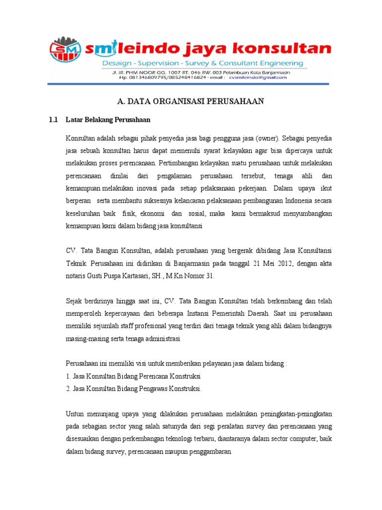 Dokumen Penawaran Teknis | PDF