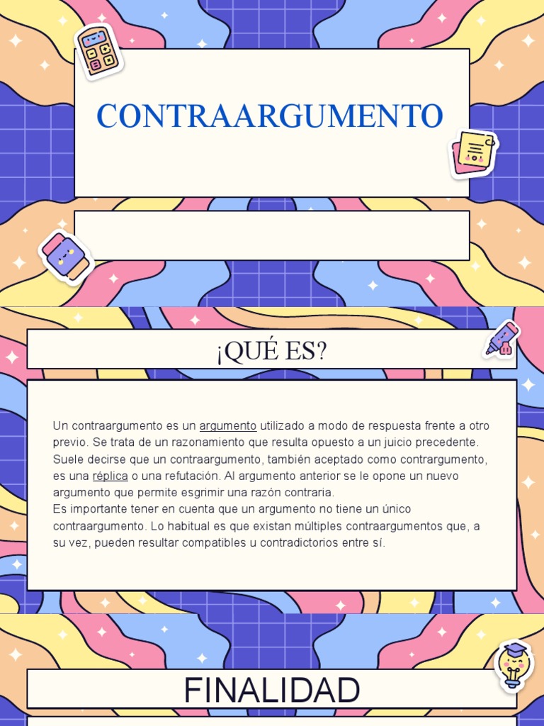 contraargumento.pptx | PDF
