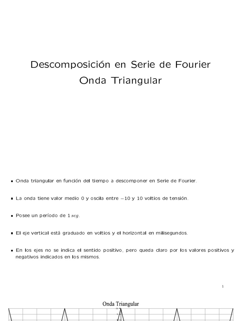 Onda Triangular | PDF