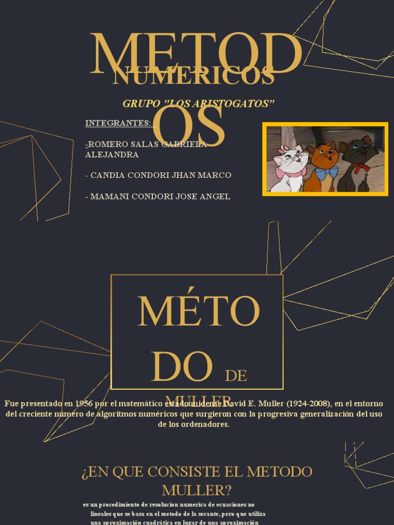Metodo Muller - Odp | PDF
