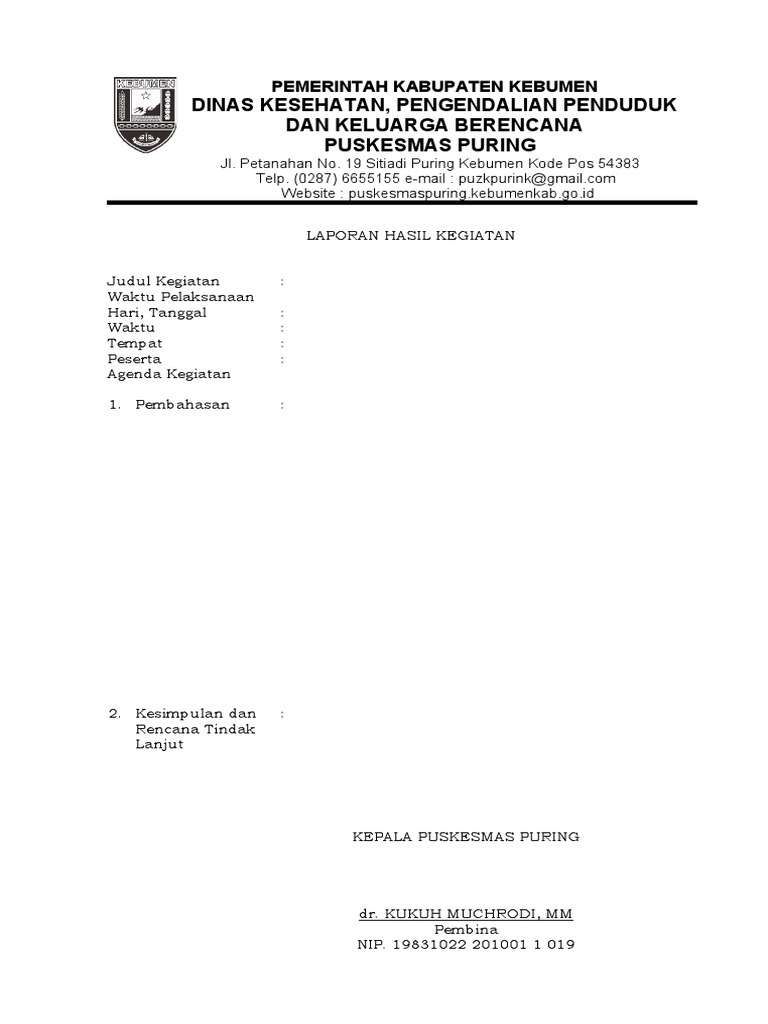 Lap Hasil Bok 2023 | PDF | Pengembangan Diri