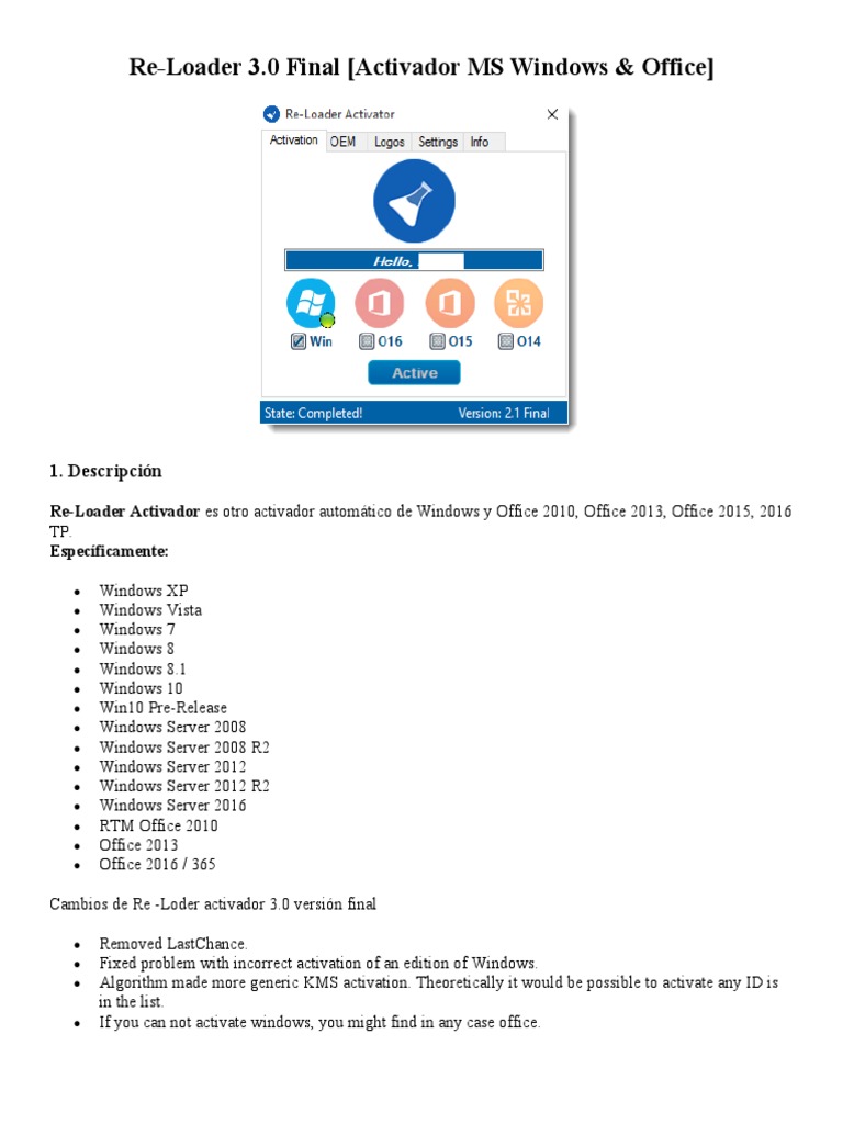 Re-Loader 3.0 Final | PDF