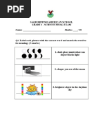 Grade 3 English Assessment Term 3 | PDF | Language Arts & Discipline