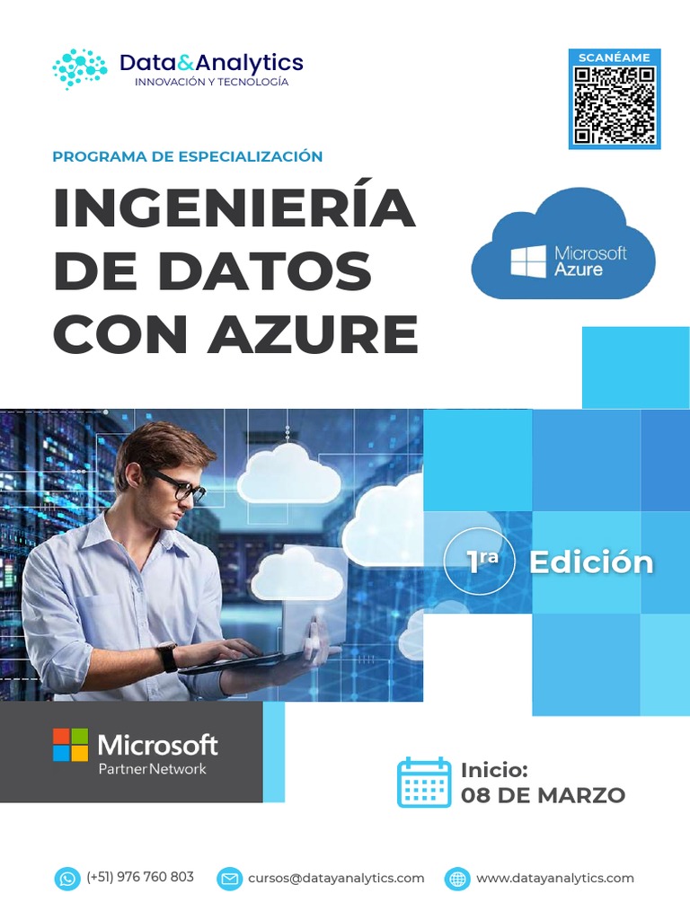 Programa Ingeniería de Datos Con Azure | PDF | Microsoft Azure | Computación en la nube