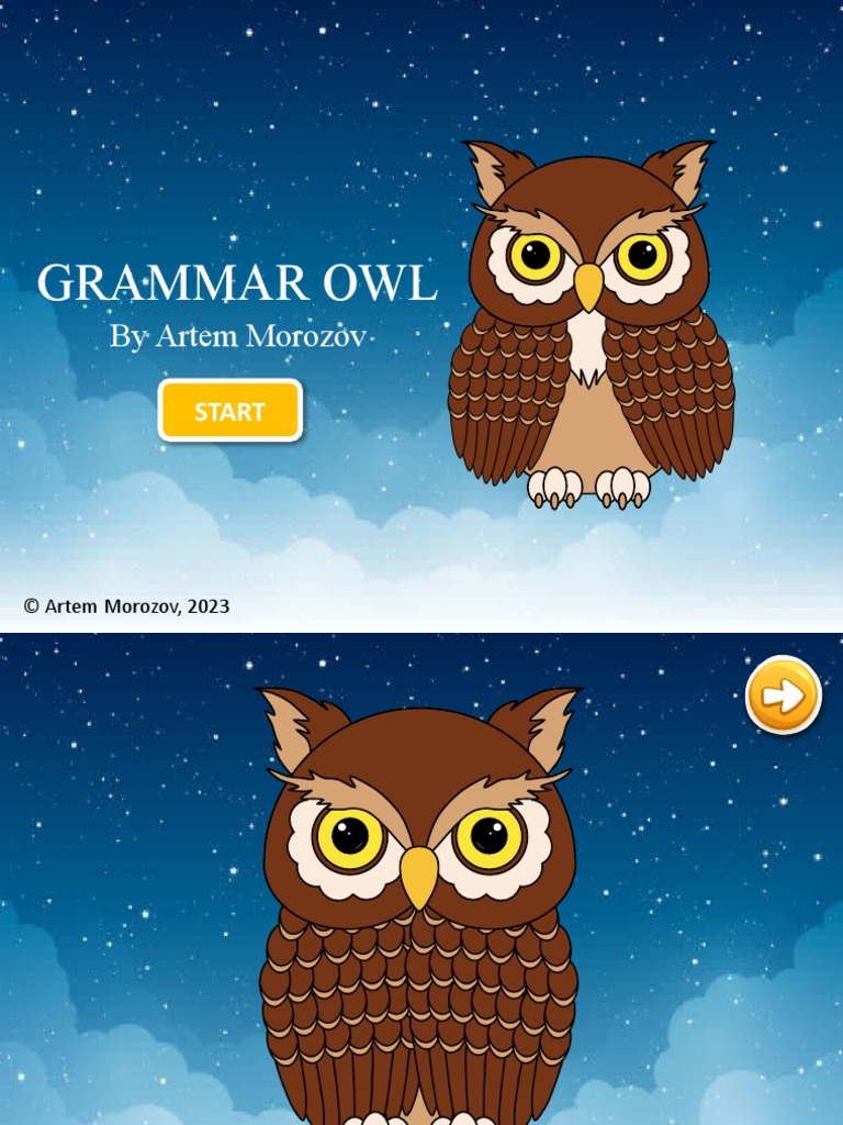 Owl Present Simple by Artem Morozov | PDF