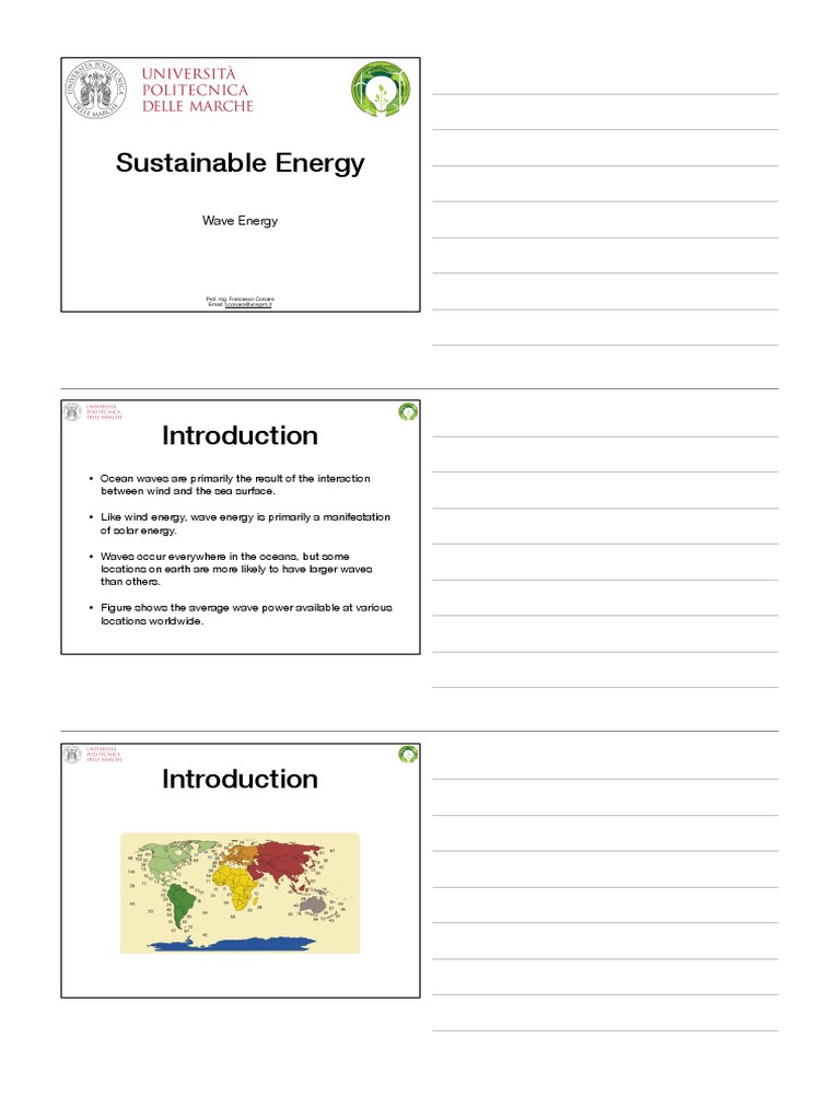 12 - Wave Energy PDF | PDF | Waves | Wavelength