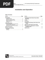 Fusesaver Installation & Operation Manual | PDF | Electrical Breakdown ...