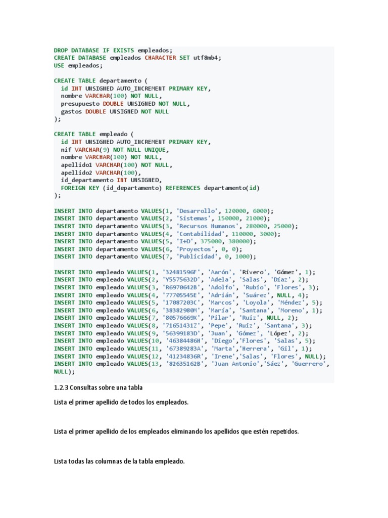 Ejercicios | PDF | Presupuesto | Datos
