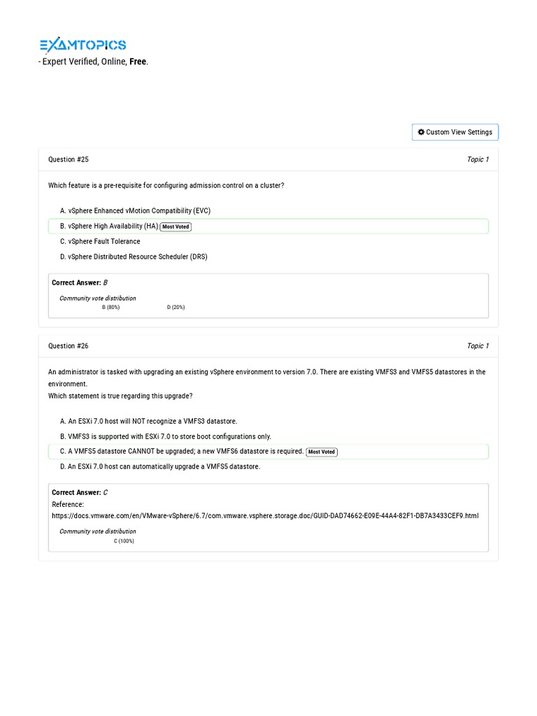 VMware vSphere Exam Prep Guide | PDF | Computers
