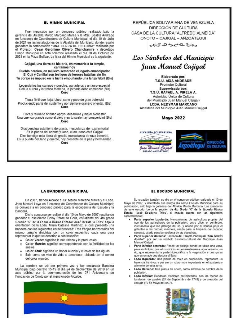 Los Simbolos Municipales | PDF