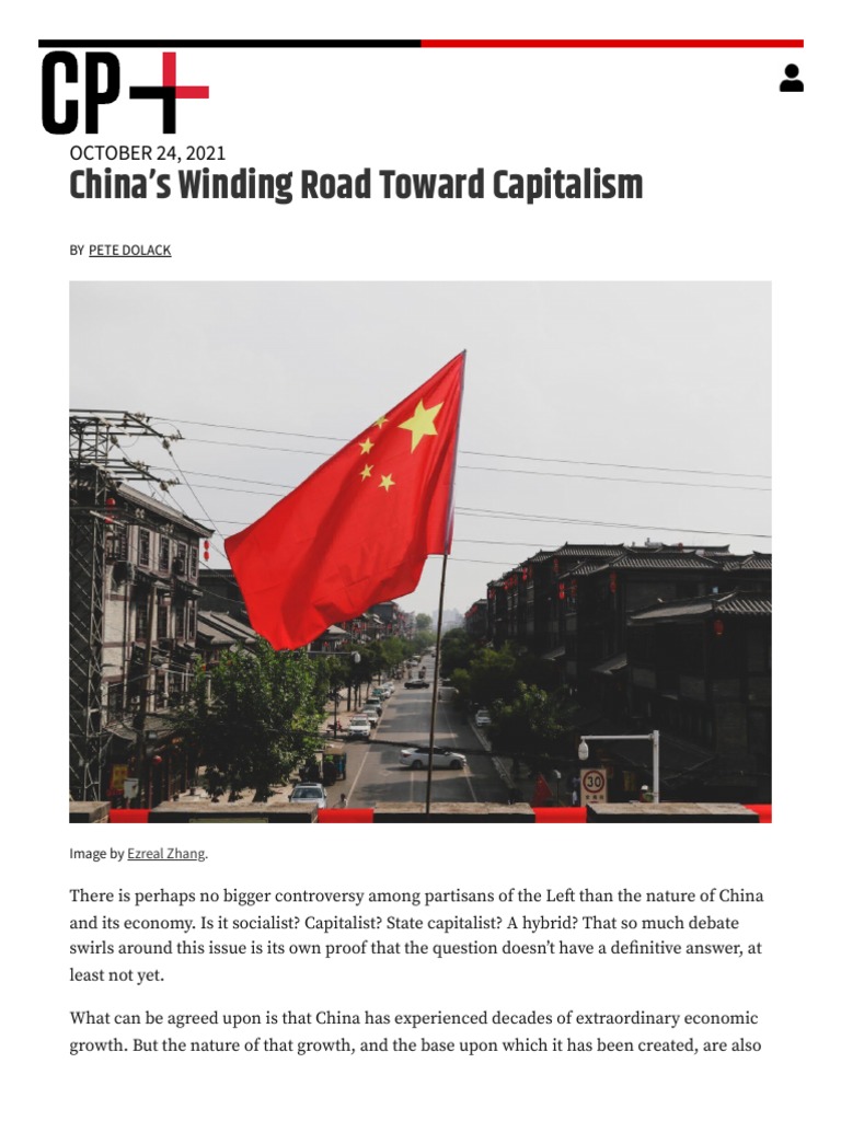 China's Winding Road Toward Capitalism - Pete Dolack | PDF | Socialism ...