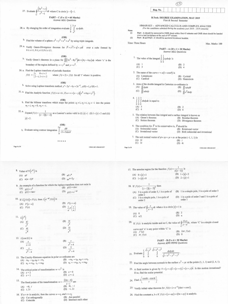 MATH 1st - 2nd SEM | PDF