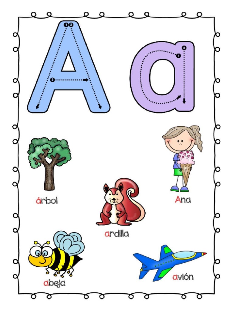 Vocales para Imprimir | PDF