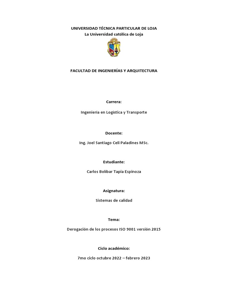 Taller 2 B2 - Sistemas de Calidad by CaBoTaEs | PDF | Calidad (comercial) | Gestión de la calidad