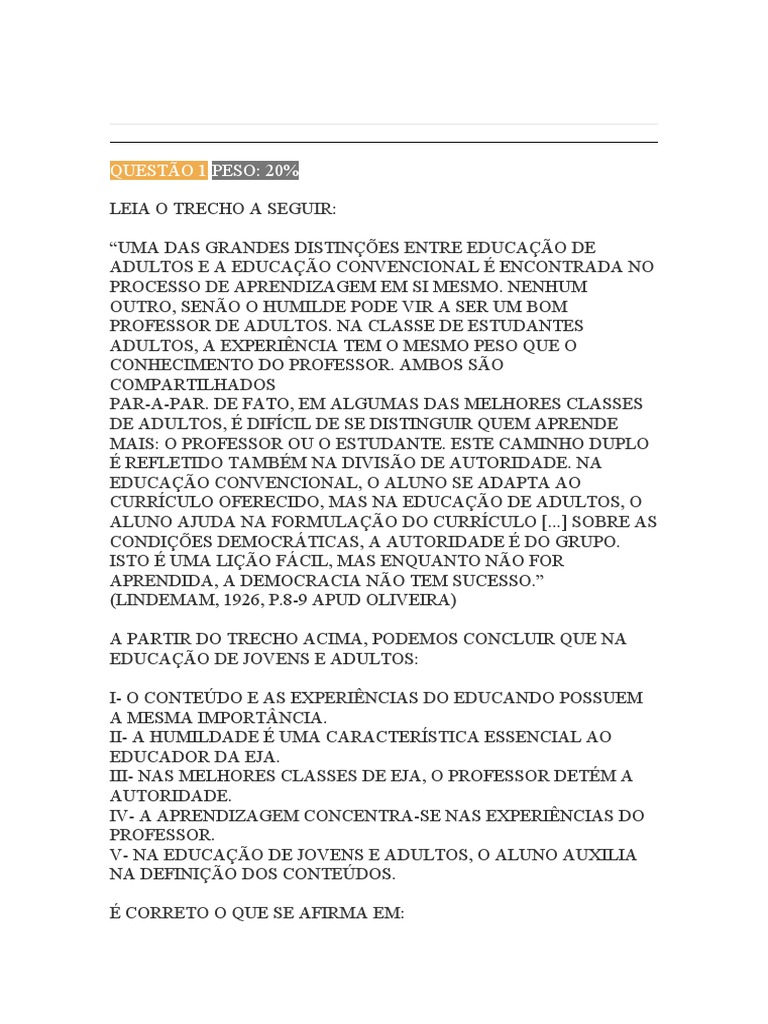 Modulo 15 | PDF | Aprendizado | Escolas