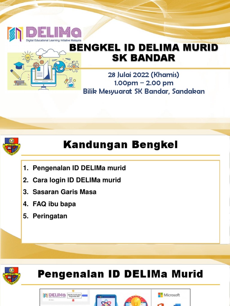 Bengkel ID DELIMA Murid | PDF