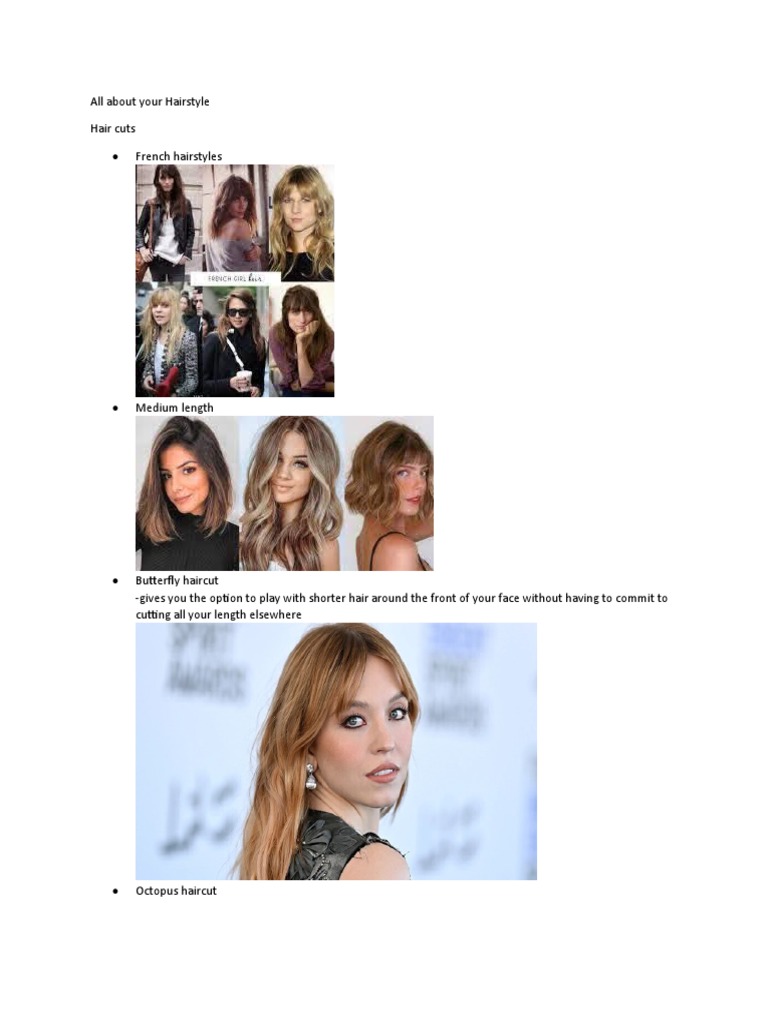 All About Your Hairstyle | PDF | Hairstyle | Hair