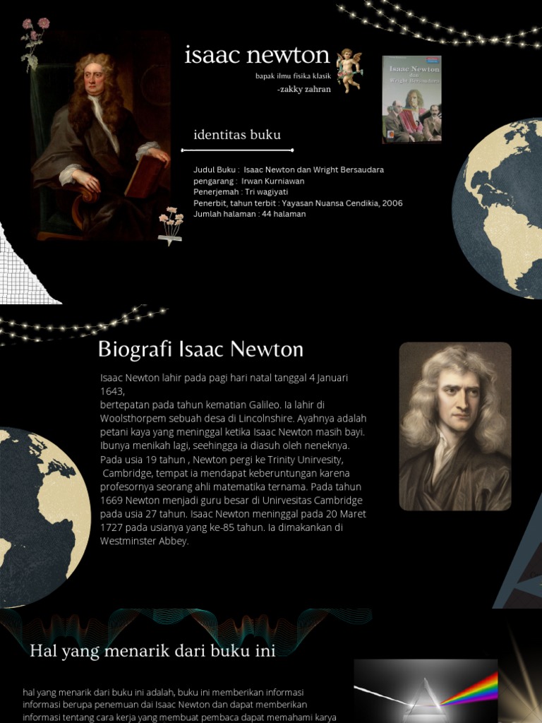Ppt Isaac newton | PDF