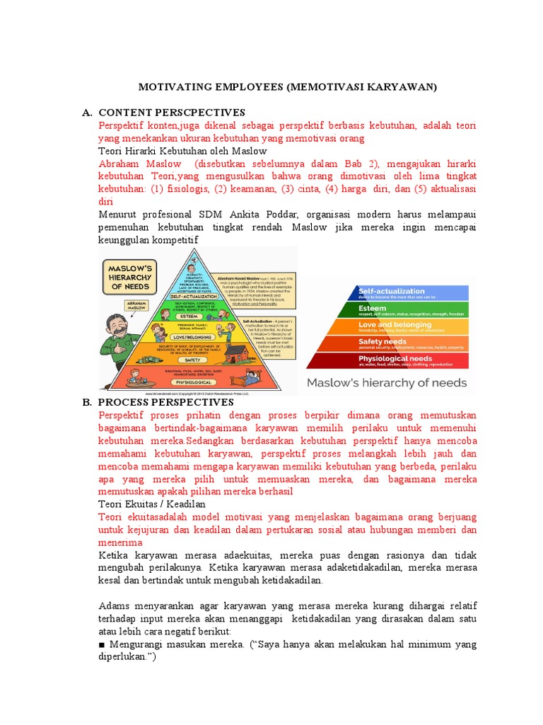 Motivating Employees | PDF