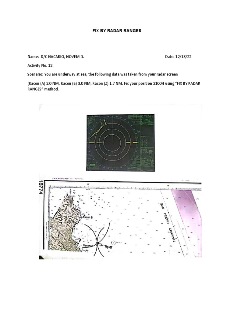 Radar Ranges | PDF | Science & Mathematics