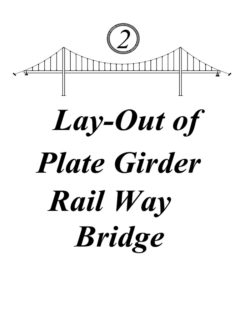 02 Layout of Railway Bridge PDF | PDF