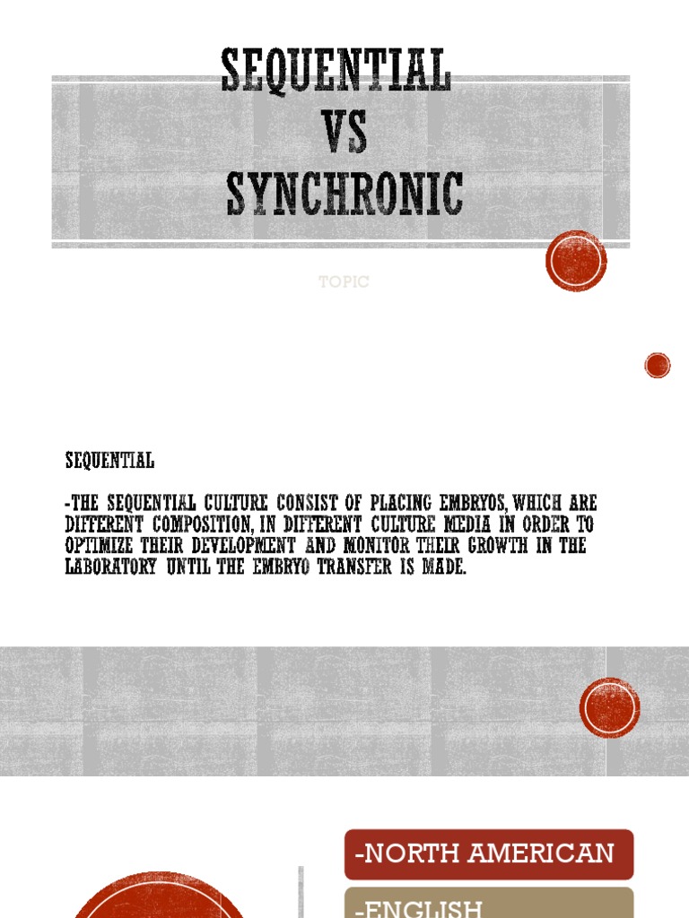 Purcom (Sequential VS Synchronic) | PDF