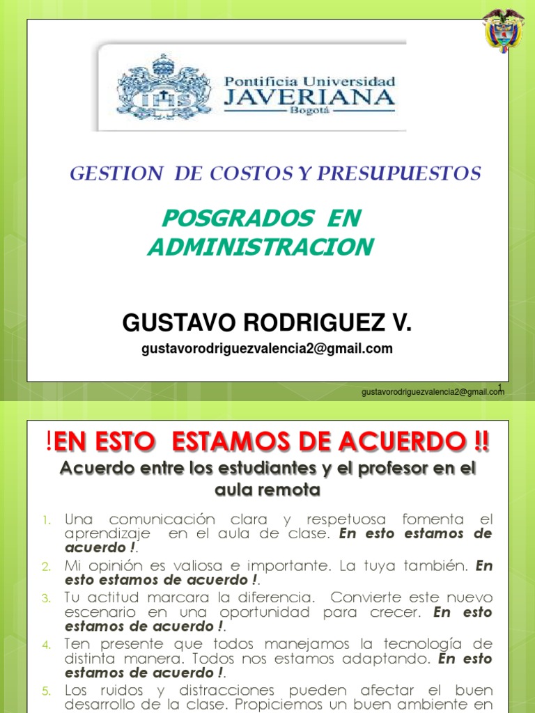 COSTOS ESTRATEGICOS - L UJ 2023 PDF | PDF | Logística | Colombia