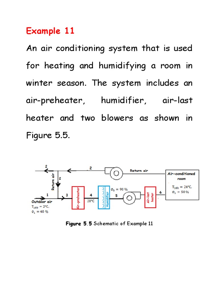 Examples (Psychrometric Chart) Continues Sunum PDF | PDF | Continuum ...