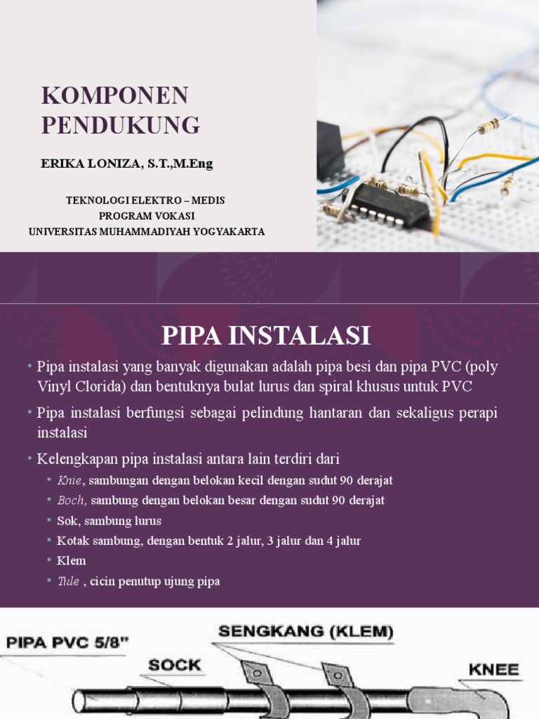 Komponen Pendukung | PDF
