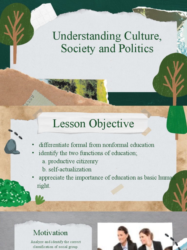 DLP-UCSP Function of Education in The Society | PDF | Cognition | Learning