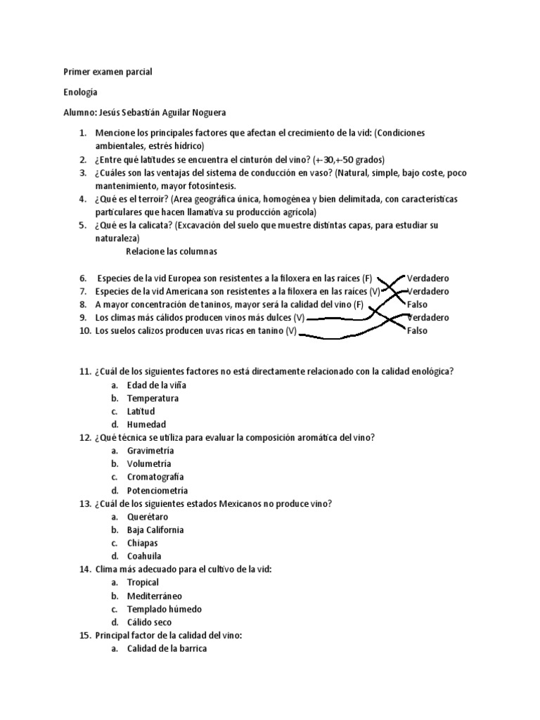 Primer Examen Parcial | PDF