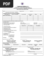 Anecdotal Record Assestment Form | PDF | Behavior Modification | Quality Of Life