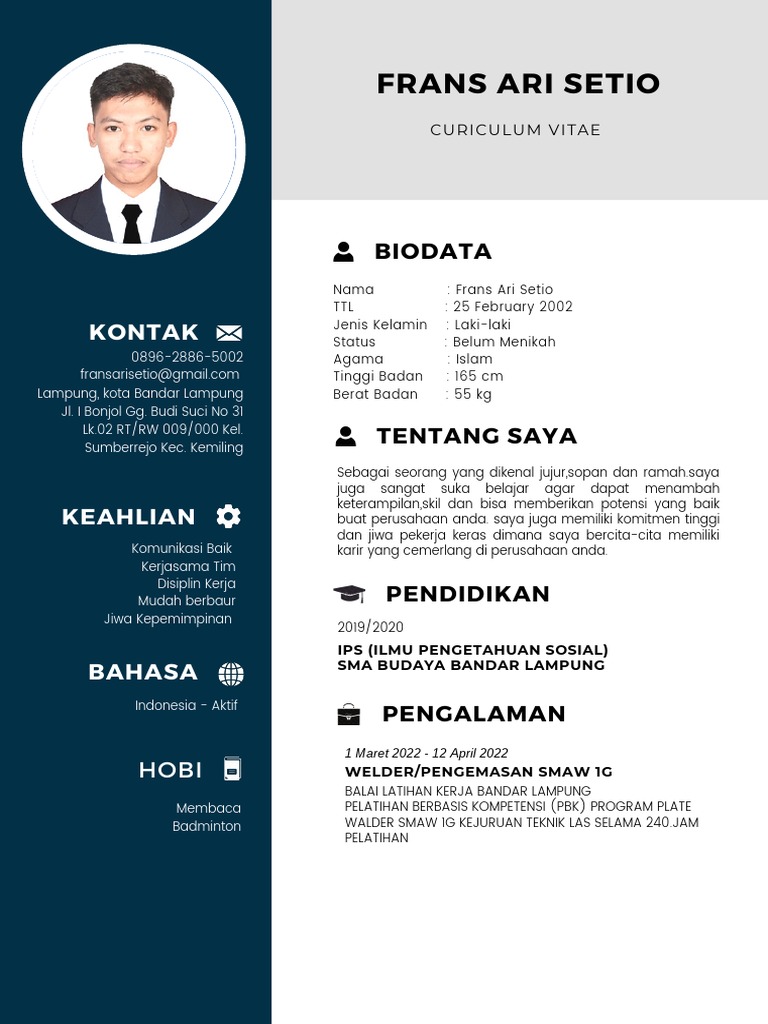 CV Frans PDF | PDF