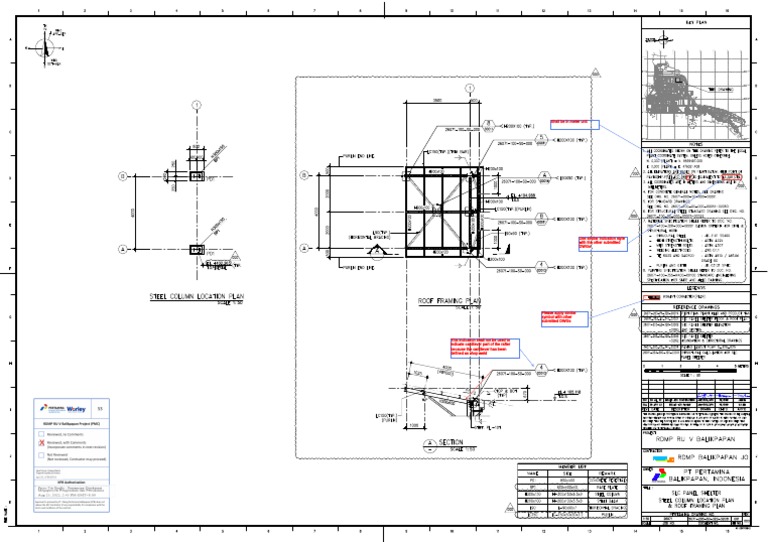 26071-203-S0-320-32051 REV.000 SLC Panel Shelter Steel Column Location ...