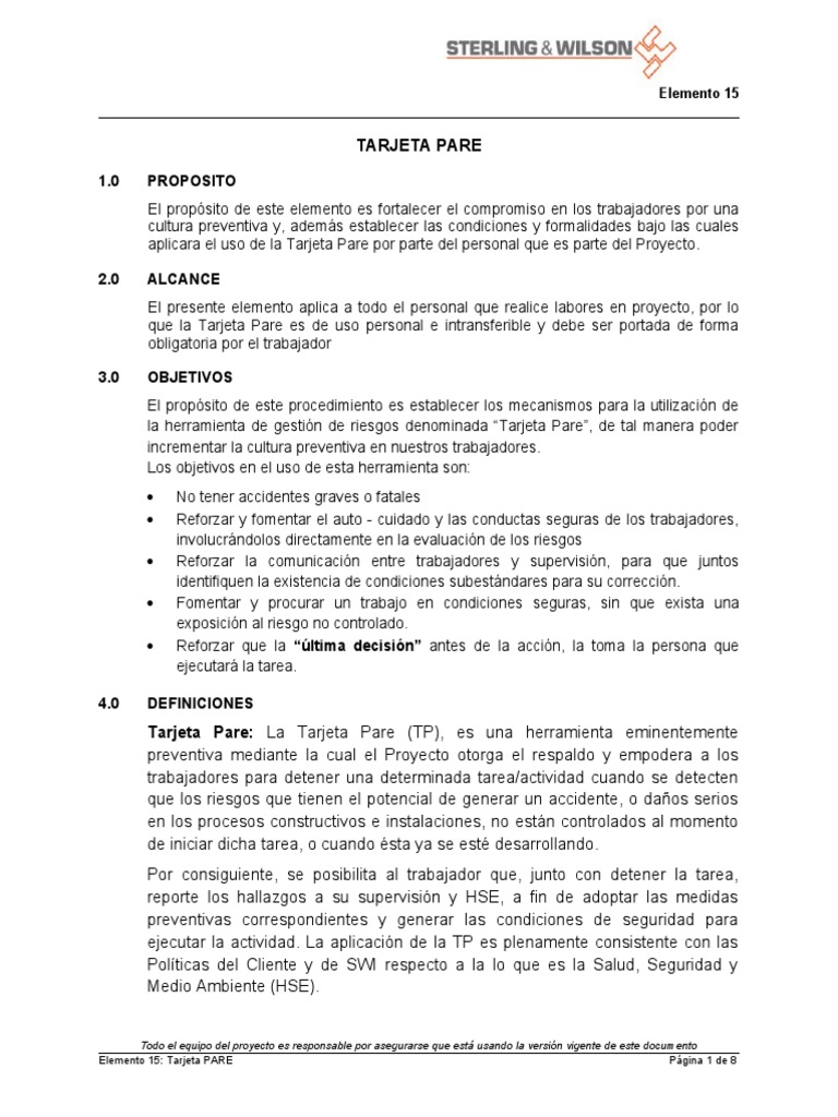 ELEM 15 - Tarjeta Pare | PDF | Tecnología