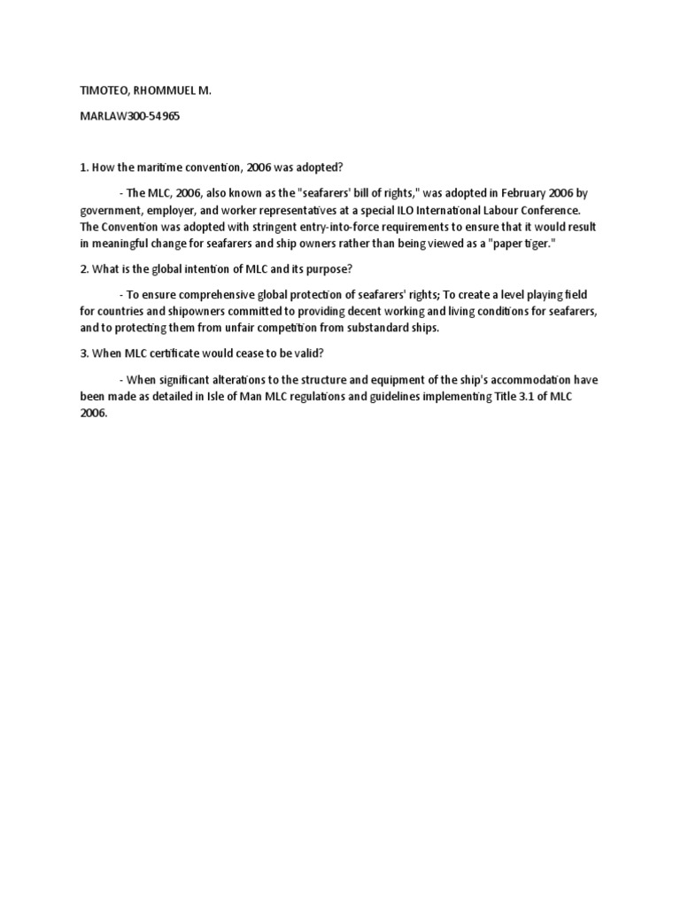 MARLAW | PDF