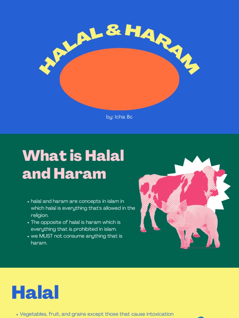 Halal&haram PDF | PDF | Meat | Food And Drink