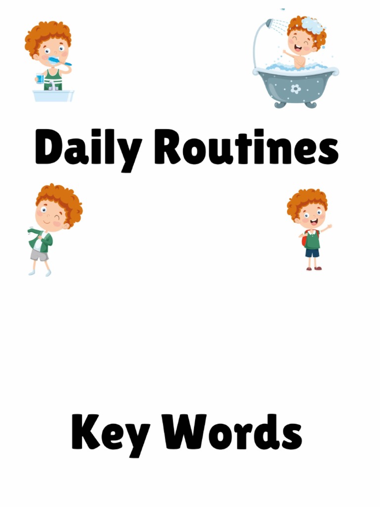 Daily Routines ESL PowerPoint Presentation | PDF